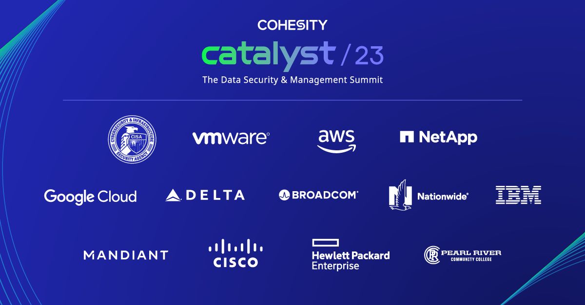 Cohesity on LinkedIn: Cohesity Catalyst ’23: Accelerate what’s next Cohesity on LinkedIn: Cohesity Catalyst ’23: Accelerate what’s next