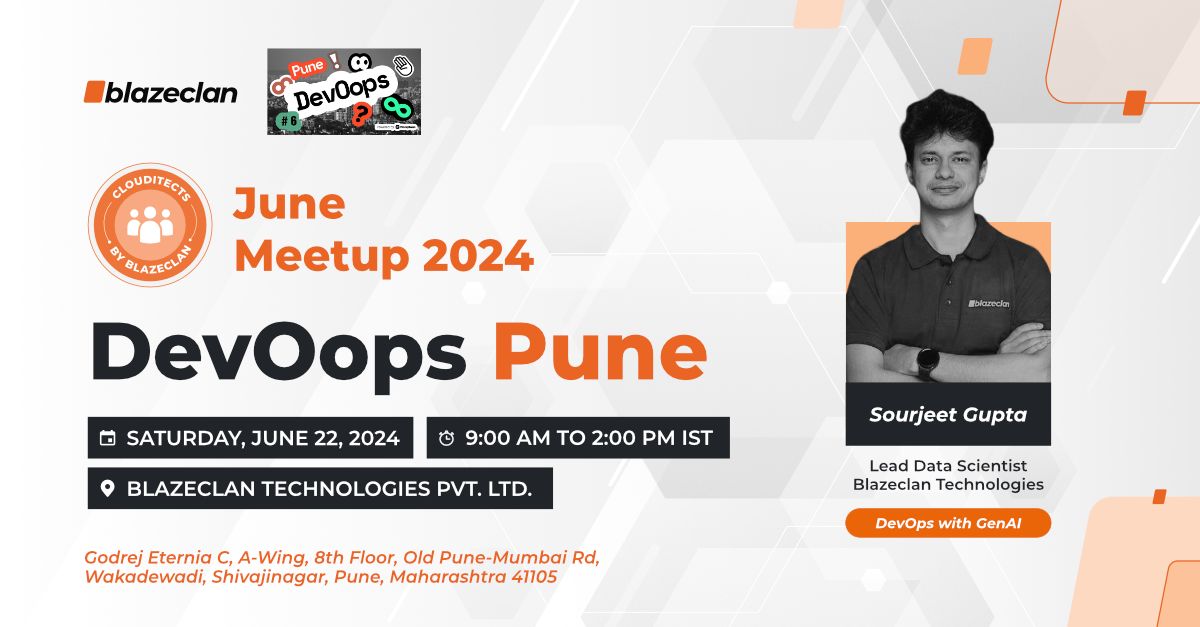 Blazeclan Technologies on LinkedIn: #meetup #devops #techcommunity # ... Blazeclan Technologies on LinkedIn: #meetup #devops #techcommunity # ...