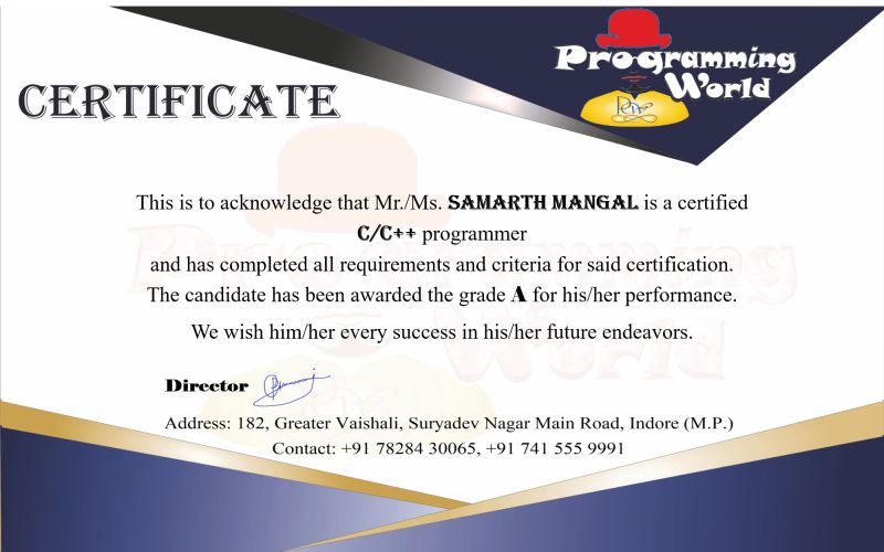 Samarth Mangal on LinkedIn: #c #cplusplus #programminglanguages # ... Samarth Mangal on LinkedIn: #c #cplusplus #programminglanguages # ...