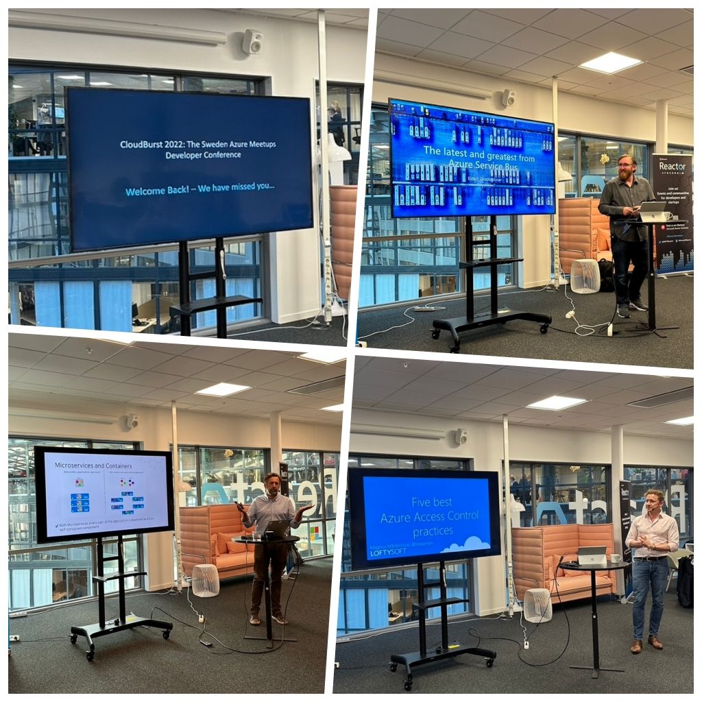 Crippe Alm on LinkedIn: #cloudburst #cloud #conference #azure # ... Crippe Alm on LinkedIn: #cloudburst #cloud #conference #azure # ...