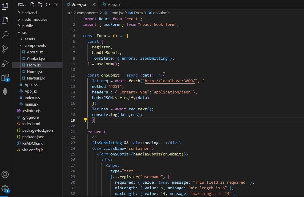 Muhammad Hassan Rajput on LinkedIn: #react #reacthookform # ... Muhammad Hassan Rajput on LinkedIn: #react #reacthookform # ...