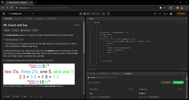 Akshat Sharma on LinkedIn: #day24 #30daysofcodechallenge #leetcode # ... Akshat Sharma on LinkedIn: #day24 #30daysofcodechallenge #leetcode # ...