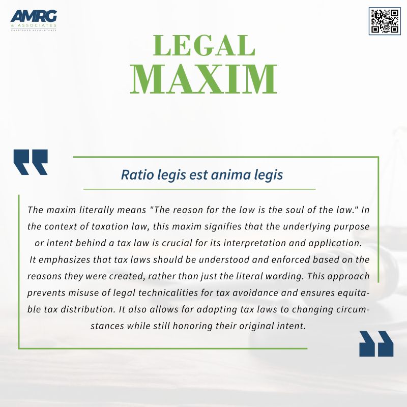 AMRG & Associates on LinkedIn: #amrg #taxes #legalmaxim #amrg #cafirm # ... AMRG & Associates on LinkedIn: #amrg #taxes #legalmaxim #amrg #cafirm # ...