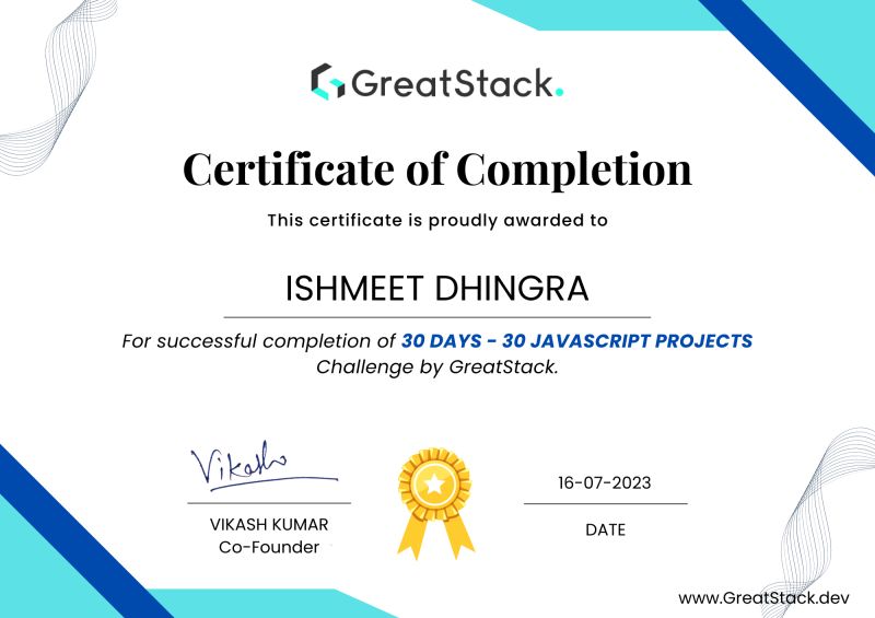 Ishmeet Dhingra on LinkedIn: #html #css #javascript #greatstack # ... Ishmeet Dhingra on LinkedIn: #html #css #javascript #greatstack # ...