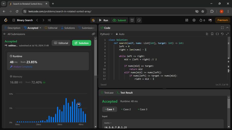 Vaibhav V. on LinkedIn: #100daysofleetcode #leetcode #programming ... Vaibhav V. on LinkedIn: #100daysofleetcode #leetcode #programming ...