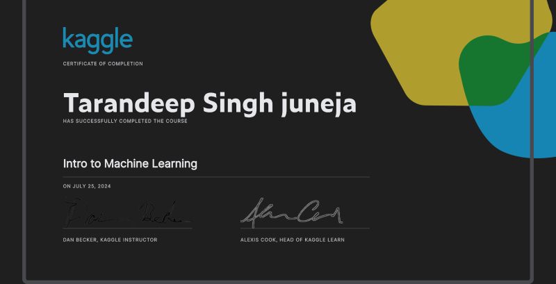 Tarandeep Singh juneja on LinkedIn: #machinelearning #kaggle # ... Tarandeep Singh juneja on LinkedIn: #machinelearning #kaggle # ...