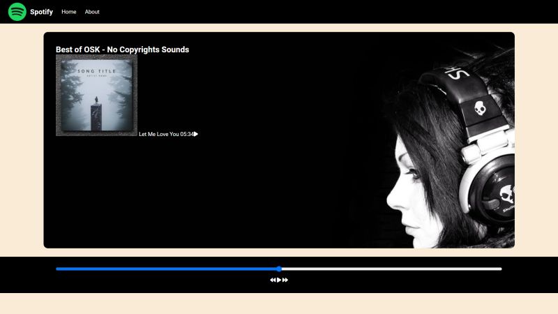 Creating a Spotify-like website using HTML, CSS, and JavaScript | Omkar ... Creating a Spotify-like website using HTML, CSS, and JavaScript | Omkar ...