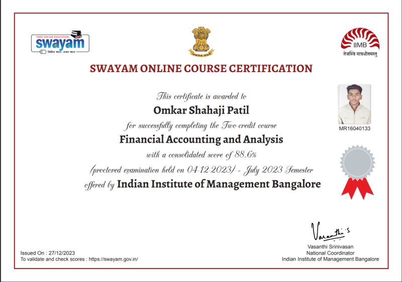 Omkar Patil on LinkedIn: #knowledgeexpansion #iimbangalore #finance #silver Omkar Patil on LinkedIn: #knowledgeexpansion #iimbangalore #finance #silver