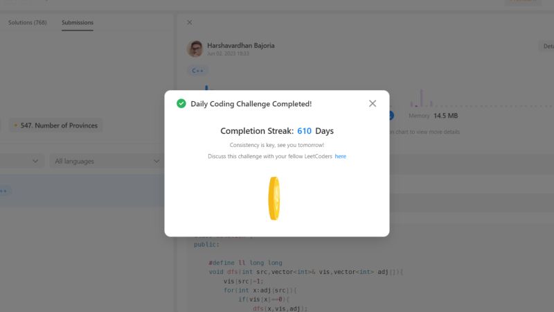 Harshavardhan Bajoria on LinkedIn: #coding #leetcodestreak # ... Harshavardhan Bajoria on LinkedIn: #coding #leetcodestreak # ...