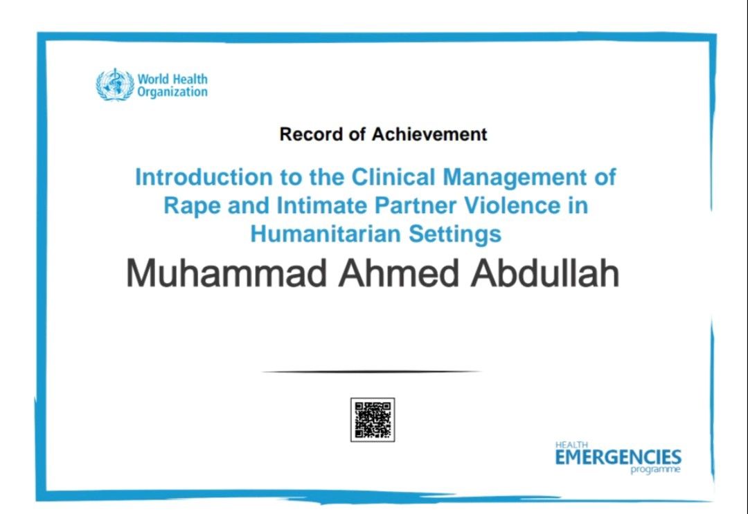 Muhammad Ahmed Abdullah on LinkedIn: I have received certificate of ... Muhammad Ahmed Abdullah on LinkedIn: I have received certificate of ...