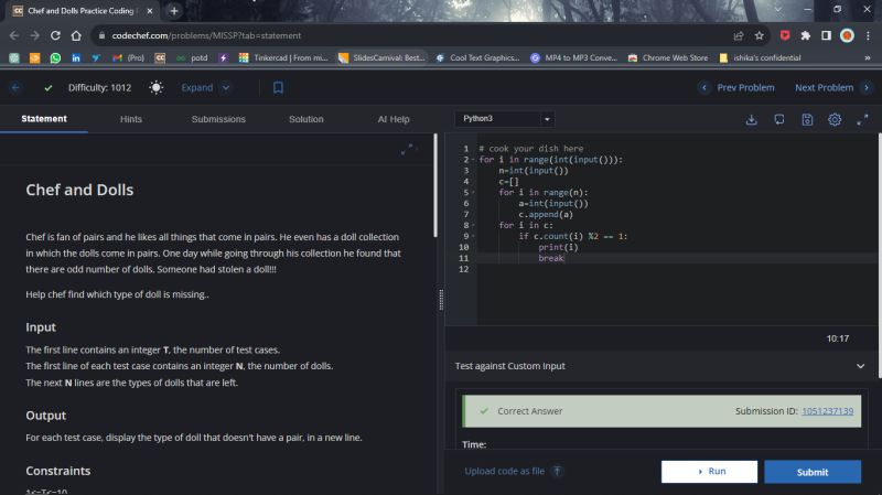Aayush Talukdar on LinkedIn: #codechef #codingchallenge #pythoncoding # ... Aayush Talukdar on LinkedIn: #codechef #codingchallenge #pythoncoding # ...