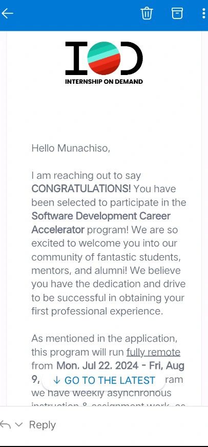 Munachiso Henry Chika-Ekweghariri on LinkedIn: #careeraccelerator # ... Munachiso Henry Chika-Ekweghariri on LinkedIn: #careeraccelerator # ...