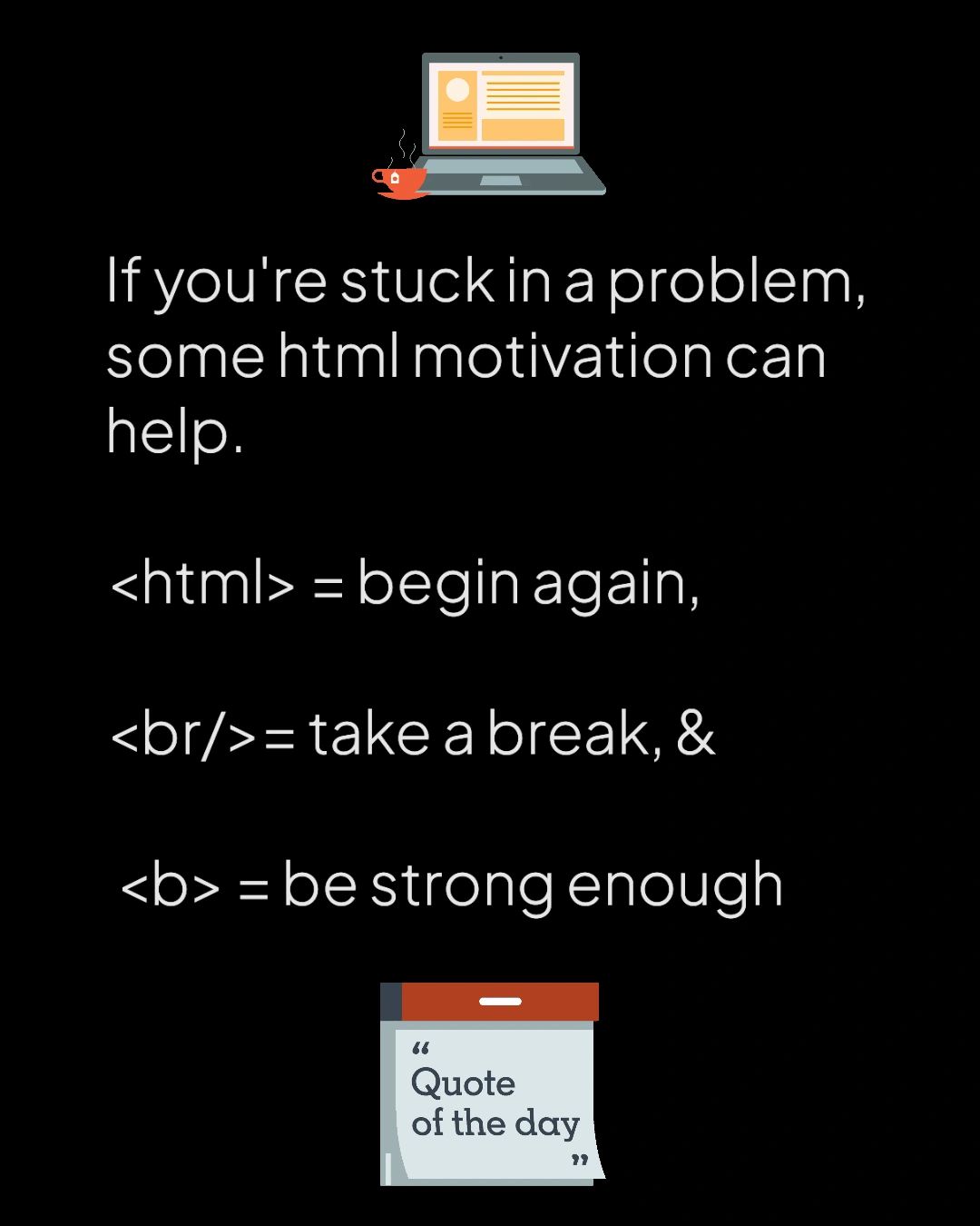 Kirti Vyas on LinkedIn: #motivation #devloperlife #html #worklife # ... Kirti Vyas on LinkedIn: #motivation #devloperlife #html #worklife # ...