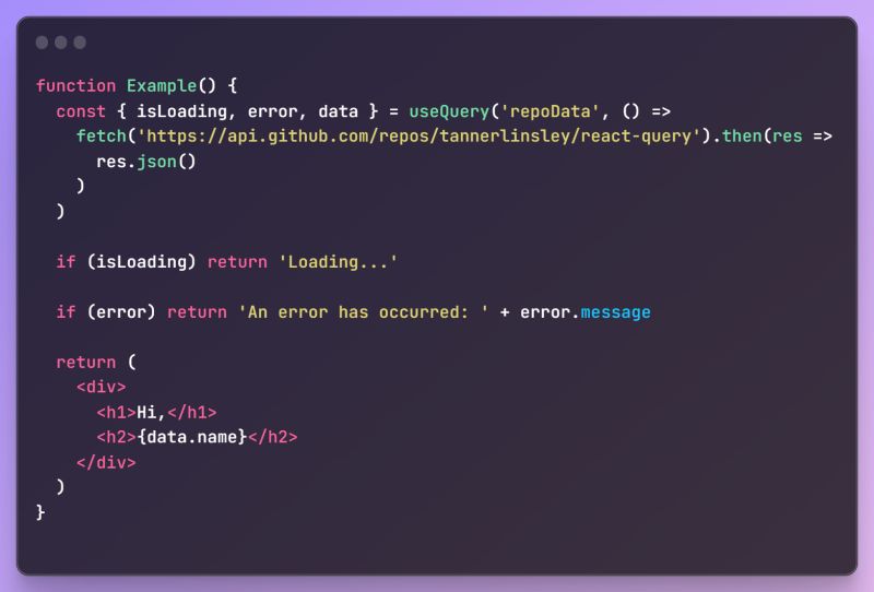 Ajoy Karmakar on LinkedIn: #react #network #reactquery #reactjs # ... Ajoy Karmakar on LinkedIn: #react #network #reactquery #reactjs # ...