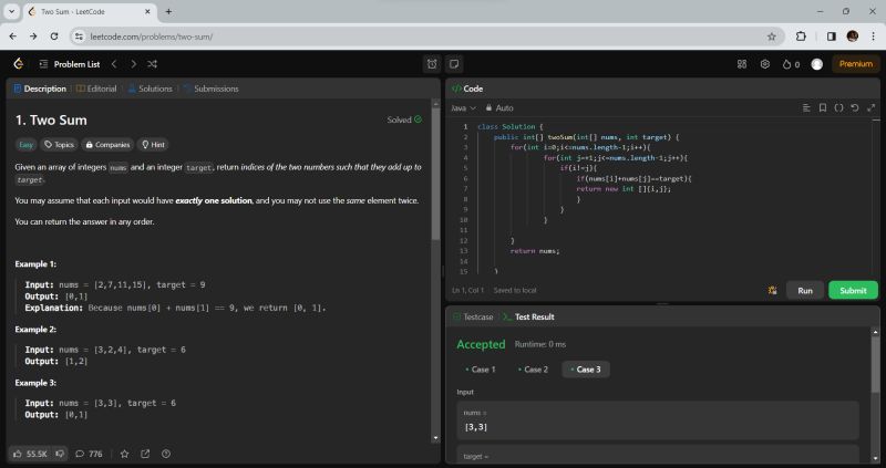 Resolved #LeetCode problem in Java | Shubham Sen posted on the topic ... Resolved #LeetCode problem in Java | Shubham Sen posted on the topic ...
