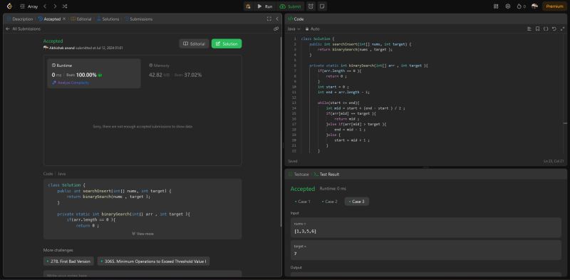 Abhishek Anand on LinkedIn: #connections #array #string #binary_search Abhishek Anand on LinkedIn: #connections #array #string #binary_search