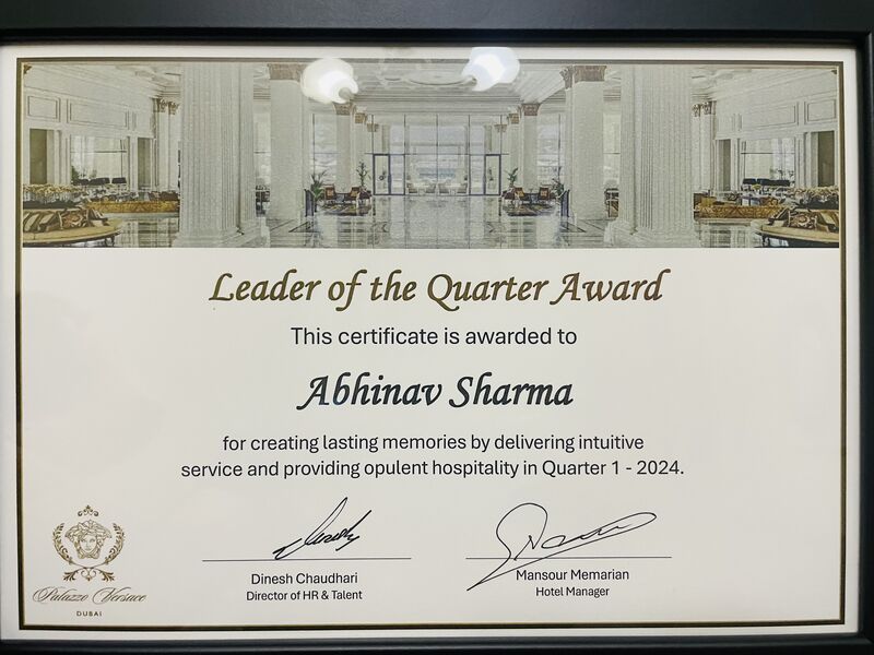 Abhinav Sharma on LinkedIn: #palazzoversacedubai Abhinav Sharma on LinkedIn: #palazzoversacedubai