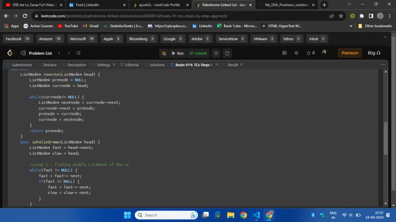 Ayush Srivastav on LinkedIn: #100daysofcodechallenge #leetcode #dsa # ... Ayush Srivastav on LinkedIn: #100daysofcodechallenge #leetcode #dsa # ...