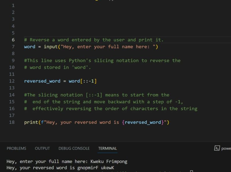 Emmanuel Brux Ekeadzi on LinkedIn: #100daysofcode #pythonprogramming Emmanuel Brux Ekeadzi on LinkedIn: #100daysofcode #pythonprogramming