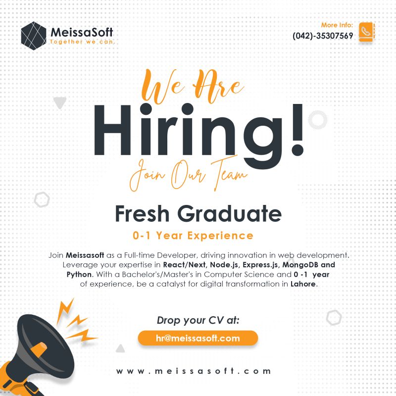 Meissasoft on LinkedIn: #pythondeveloper #reactdeveloper #jobhiring # ... Meissasoft on LinkedIn: #pythondeveloper #reactdeveloper #jobhiring # ...