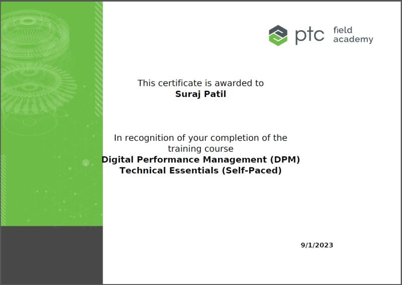 Suraj Patil on LinkedIn: #ptc #thingworx #dpm #technicalessentials # ... Suraj Patil on LinkedIn: #ptc #thingworx #dpm #technicalessentials # ...