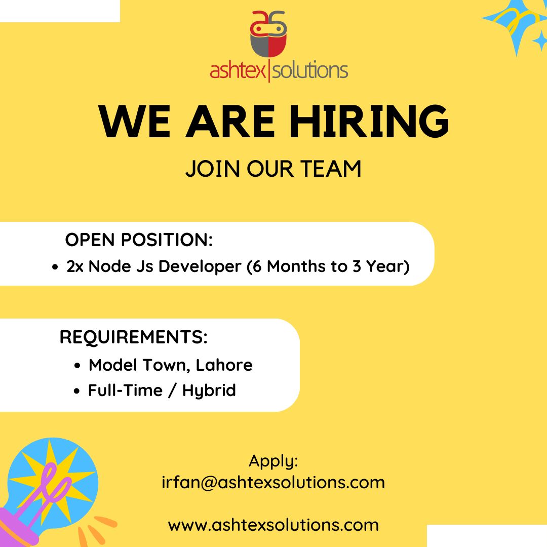 Irfan Irshad on LinkedIn: #nodejs #developer #hiring #nodejsdeveloper # ... Irfan Irshad on LinkedIn: #nodejs #developer #hiring #nodejsdeveloper # ...