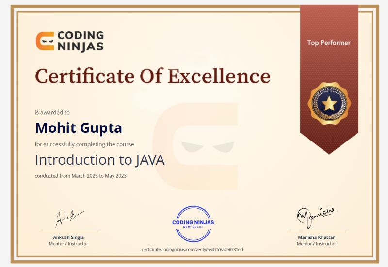 Mohit Gupta on LinkedIn: #coding #datastructures #java # ... Mohit Gupta on LinkedIn: #coding #datastructures #java # ...