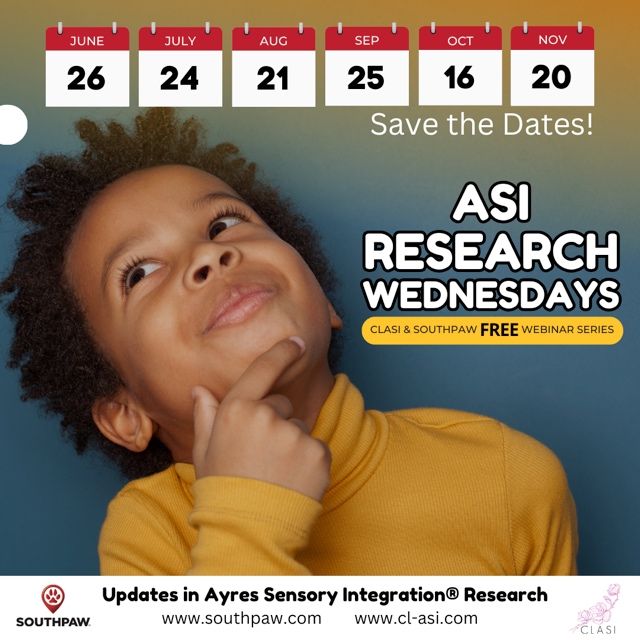 Collaborative for Leadership in Ayres Sensory Integration on LinkedIn ... Collaborative for Leadership in Ayres Sensory Integration on LinkedIn ...