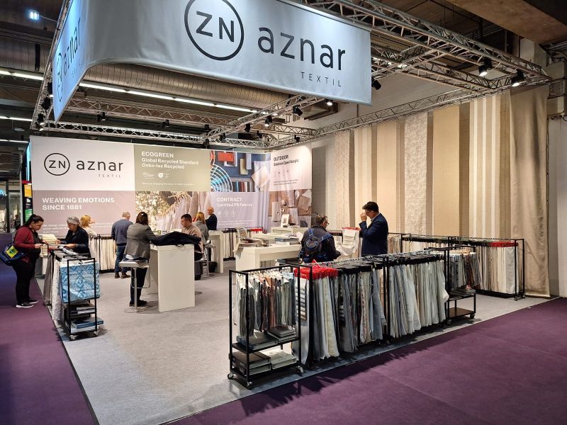 AZNAR TEXTIL S.L on LinkedIn: #heimtextil #weavingemotions AZNAR TEXTIL S.L on LinkedIn: #heimtextil #weavingemotions