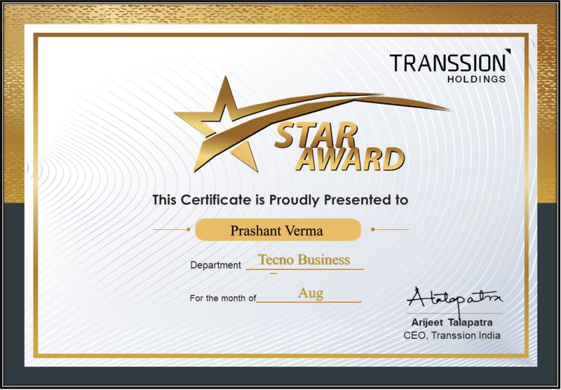 Prashant Verma on LinkedIn: #transsionindia | 19 comments Prashant Verma on LinkedIn: #transsionindia | 19 comments