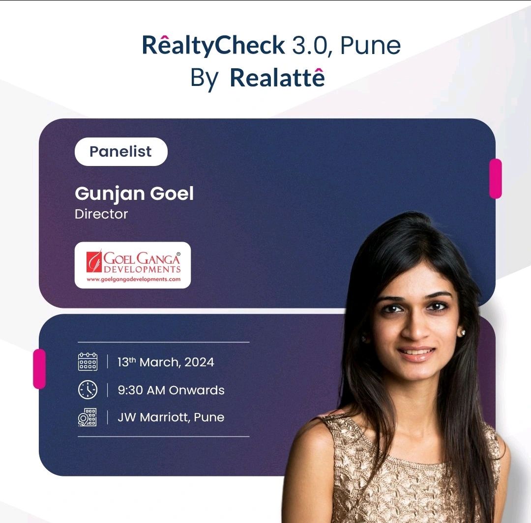 Goel Ganga Developments on LinkedIn: Catch Gunjan Goel, Director of ... Goel Ganga Developments on LinkedIn: Catch Gunjan Goel, Director of ...