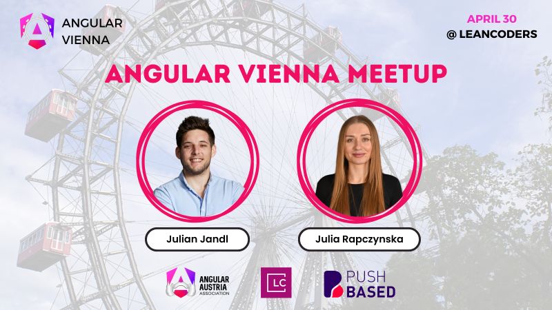 Angular Vienna on LinkedIn: Angular Vienna April Meetup, Tue, Apr 30 ... Angular Vienna on LinkedIn: Angular Vienna April Meetup, Tue, Apr 30 ...