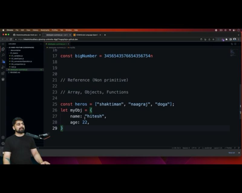 Ihtiram Khan on LinkedIn: Day 9/50 JavaScript Series chai Aur code ... Ihtiram Khan on LinkedIn: Day 9/50 JavaScript Series chai Aur code ...