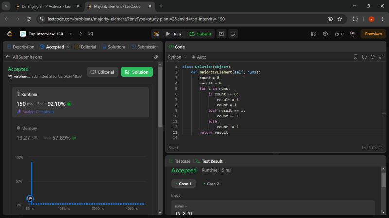 Vaibhav V. on LinkedIn: #100daysofleetcode #leetcode #programming ... Vaibhav V. on LinkedIn: #100daysofleetcode #leetcode #programming ...