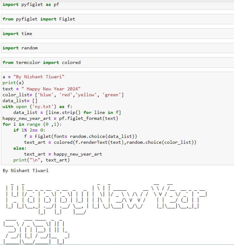 Nishant Tiwari on LinkedIn: #everyone #python #happynewyear # ... Nishant Tiwari on LinkedIn: #everyone #python #happynewyear # ...