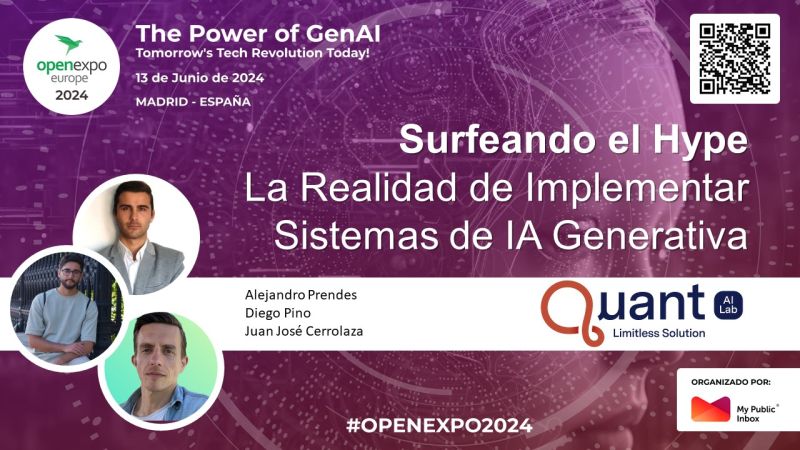 QUANT AI Lab on LinkedIn: #quantailab #openexpo2024 QUANT AI Lab on LinkedIn: #quantailab #openexpo2024