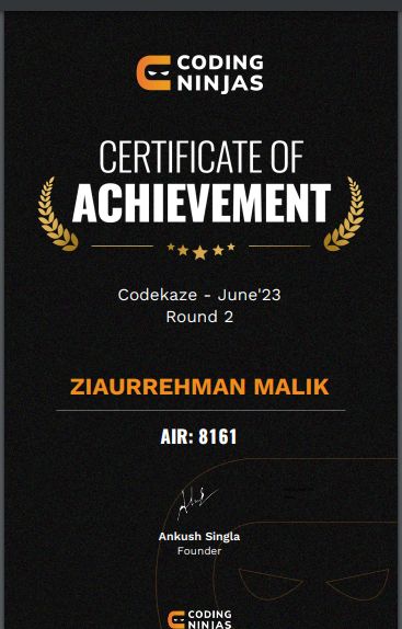 Ziaurrehman Malik on LinkedIn: #coding #competitiveprogramming # ... Ziaurrehman Malik on LinkedIn: #coding #competitiveprogramming # ...