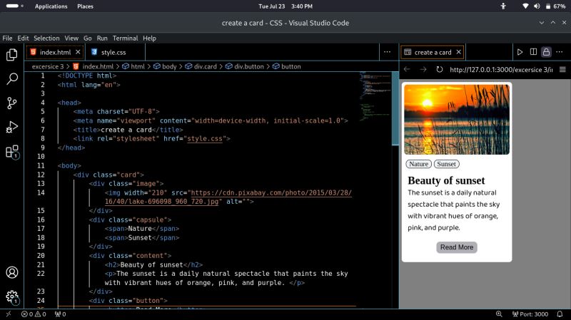Ms Solanki on LinkedIn: #webdevelopment #html #css #firstproject # ... Ms Solanki on LinkedIn: #webdevelopment #html #css #firstproject # ...