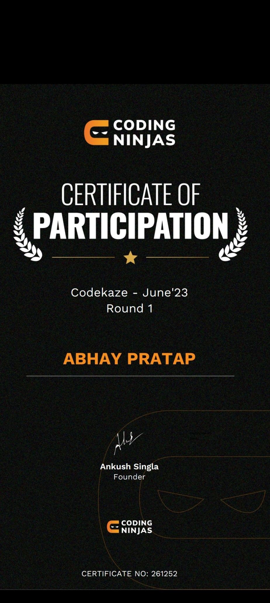 Abhay Pratap Singh on LinkedIn: #codekaze #codingninjas #codingninjas Abhay Pratap Singh on LinkedIn: #codekaze #codingninjas #codingninjas