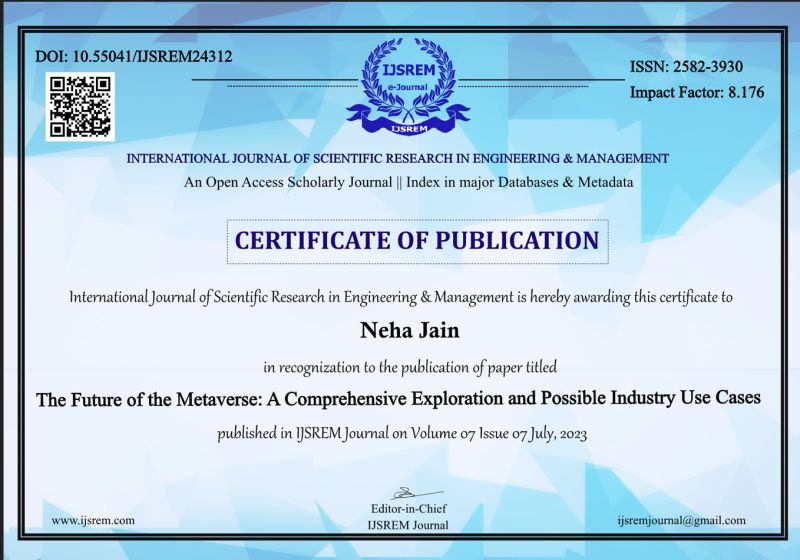 Neha Jain on LinkedIn: I am happy to share that I am successfully able ... Neha Jain on LinkedIn: I am happy to share that I am successfully able ...