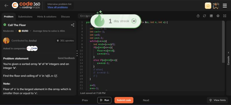 Srinath Kumar on LinkedIn: #100daycodingchallenge #coding #programming ... Srinath Kumar on LinkedIn: #100daycodingchallenge #coding #programming ...