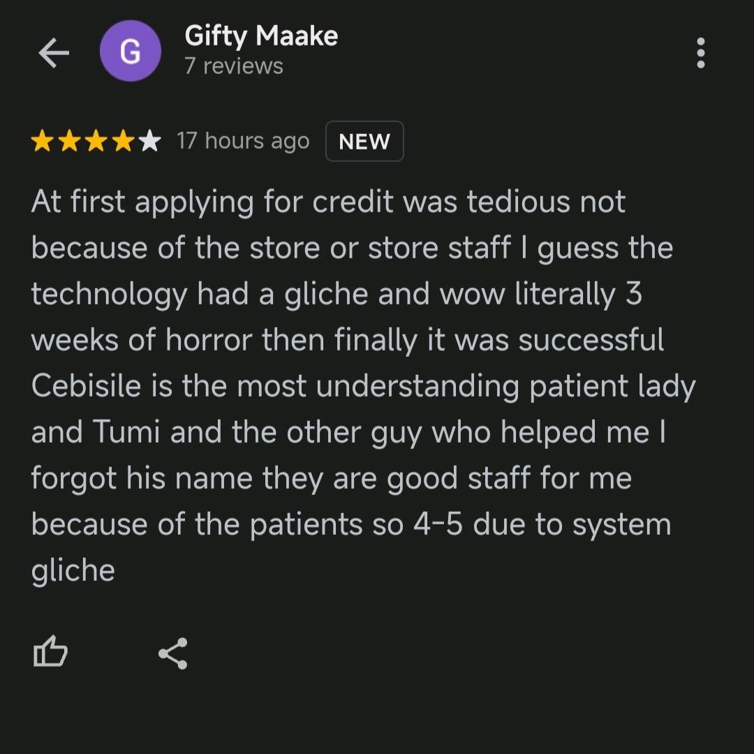 Itumeleng Moeketse on LinkedIn: #customersatisfaction #exceptionalservice Itumeleng Moeketse on LinkedIn: #customersatisfaction #exceptionalservice