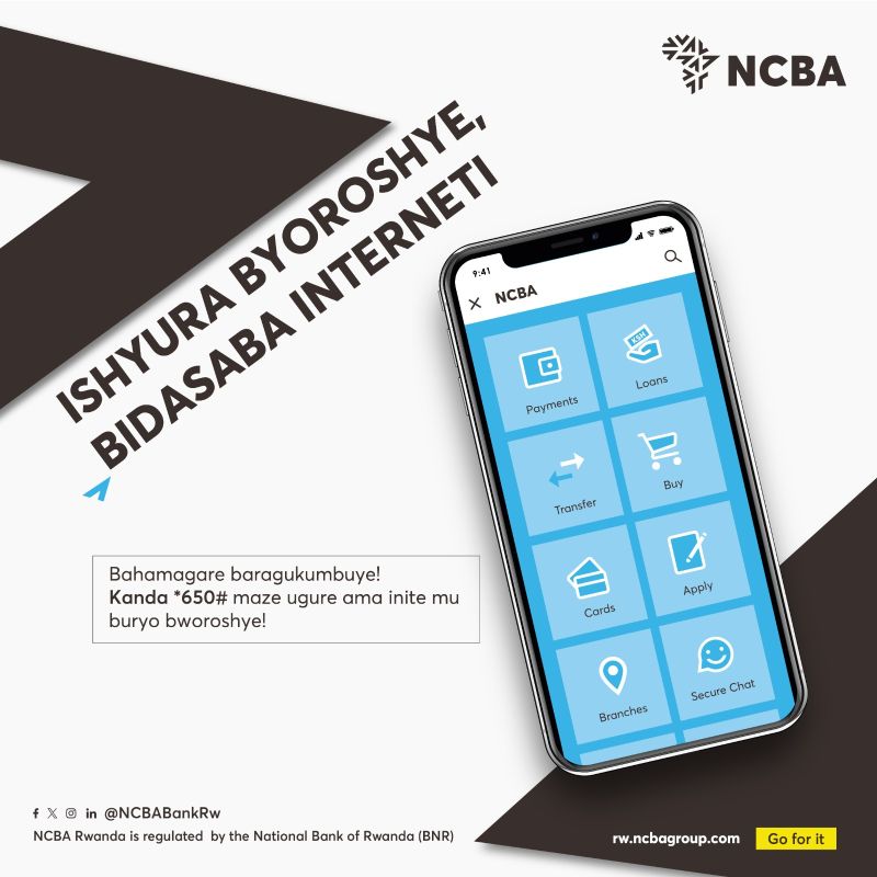 NCBA Rwanda on LinkedIn: #goforit NCBA Rwanda on LinkedIn: #goforit