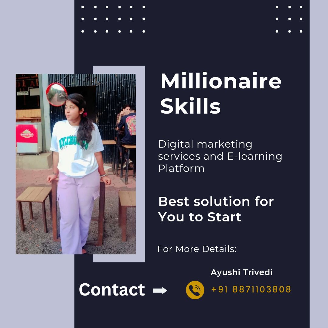 Ayushi Trivedi on LinkedIn: #millionaireskills #onlinebusiness # ... Ayushi Trivedi on LinkedIn: #millionaireskills #onlinebusiness # ...