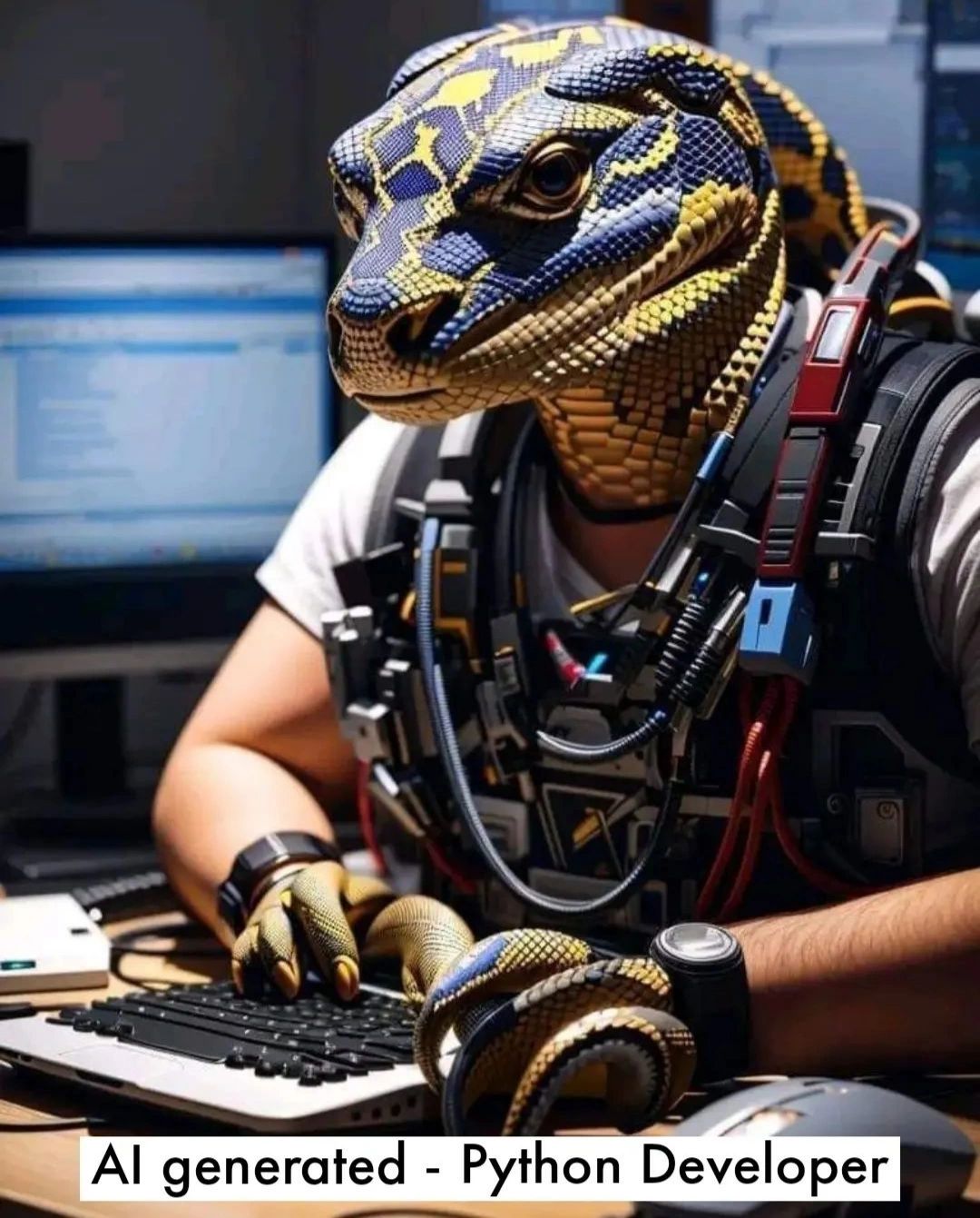 Rahul Choudhary on LinkedIn: AI Generated - Python Developer 👍🏻 Rahul Choudhary on LinkedIn: AI Generated - Python Developer 👍🏻