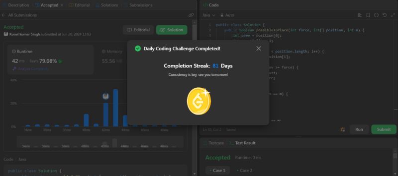 Kunal Kumar Singh on LinkedIn: #100daysofcode #leetcode #dedication # ... Kunal Kumar Singh on LinkedIn: #100daysofcode #leetcode #dedication # ...