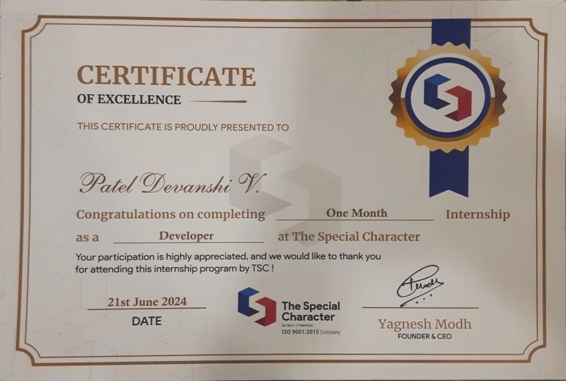 Devanshi Patel on LinkedIn: #thespecialcharacter #js #nodejs # ... Devanshi Patel on LinkedIn: #thespecialcharacter #js #nodejs # ...