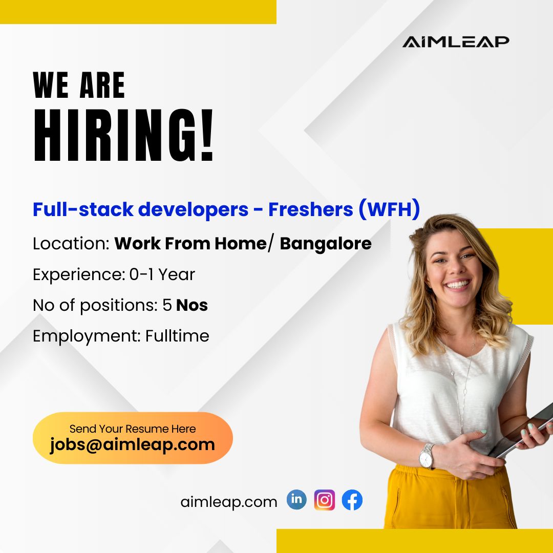 Bhanu Jaiswal on LinkedIn: #hiring #hiringnow #hiringdevelopers # ... Bhanu Jaiswal on LinkedIn: #hiring #hiringnow #hiringdevelopers # ...