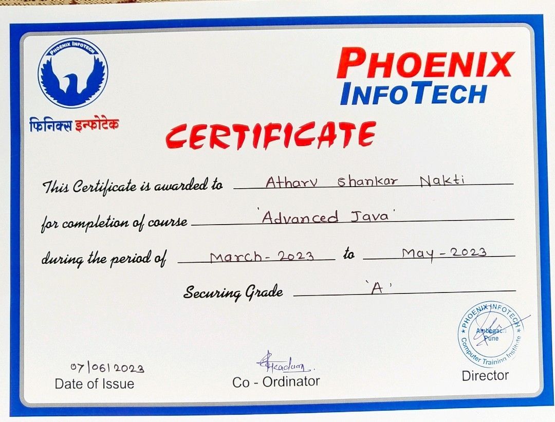 Atharv Nakti on LinkedIn: #programming #coding #java #advancedjava Atharv Nakti on LinkedIn: #programming #coding #java #advancedjava