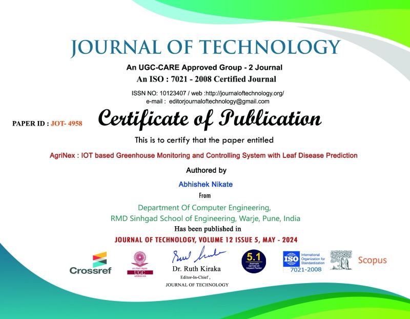 Abhishek Nikate on LinkedIn: #smartagriculture #iot #research # ... Abhishek Nikate on LinkedIn: #smartagriculture #iot #research # ...